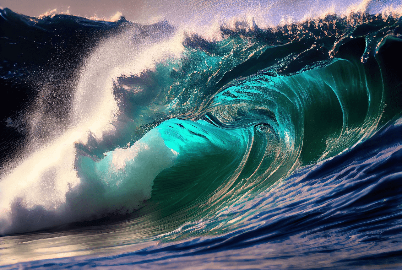 Biblical meaning of big waves in dreams - Christian Faith Guide